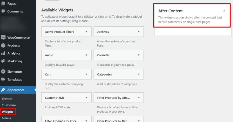 How to add custom after post widgets in WordPress - UptimeMonster