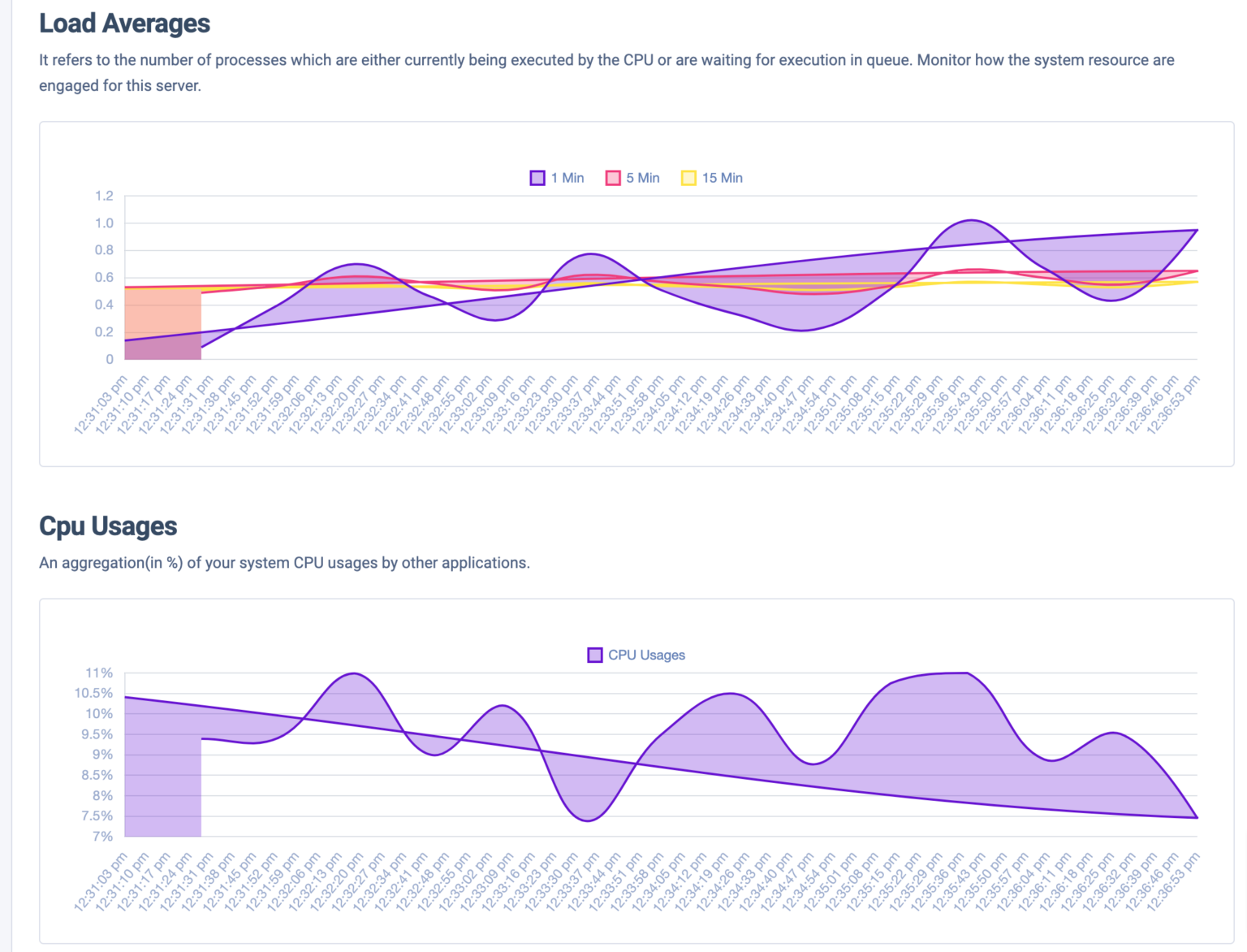 Server Overview - UptimeMonster
